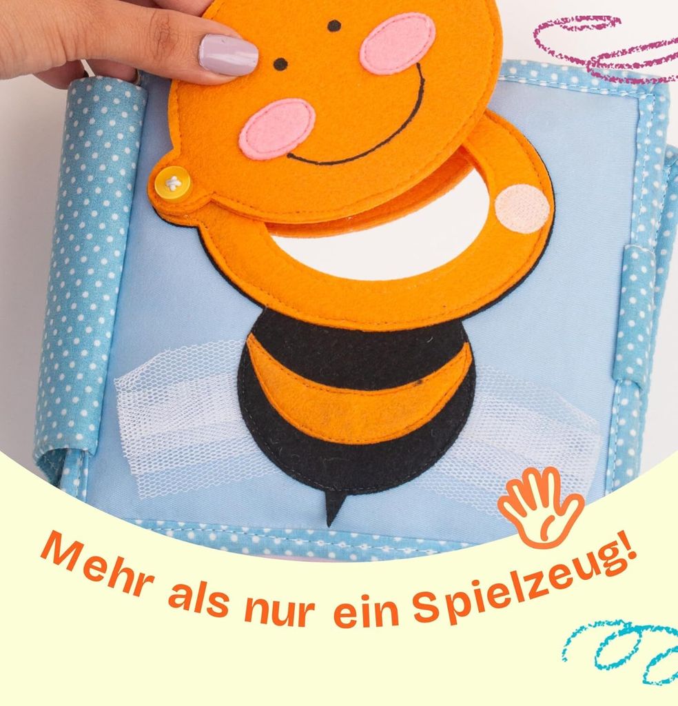 Jolly Designs Premium Mini Quiet Book für | Kaufland.de