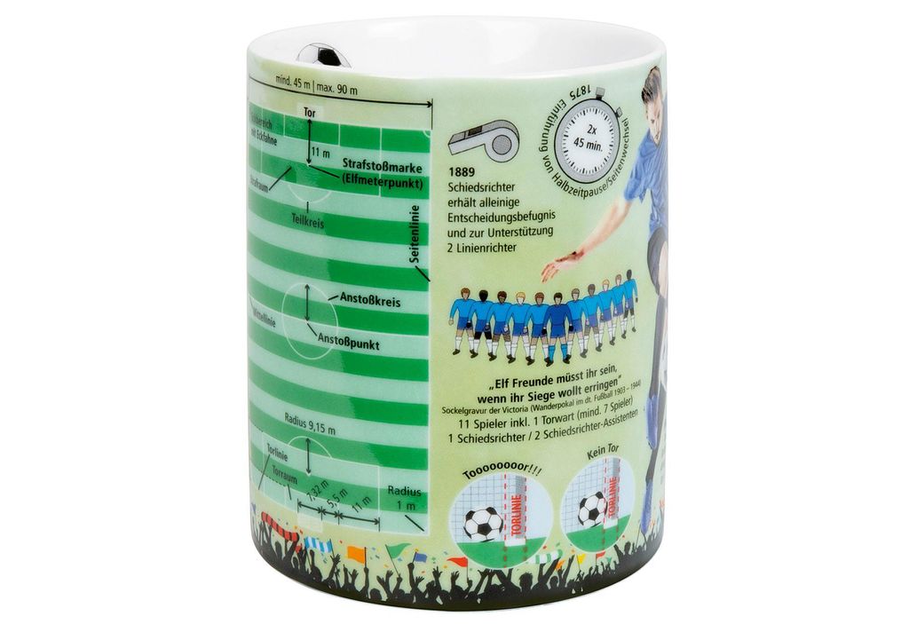 Könitz Knowledge Mug Football, hrnek, šálek, | Kaufland.cz