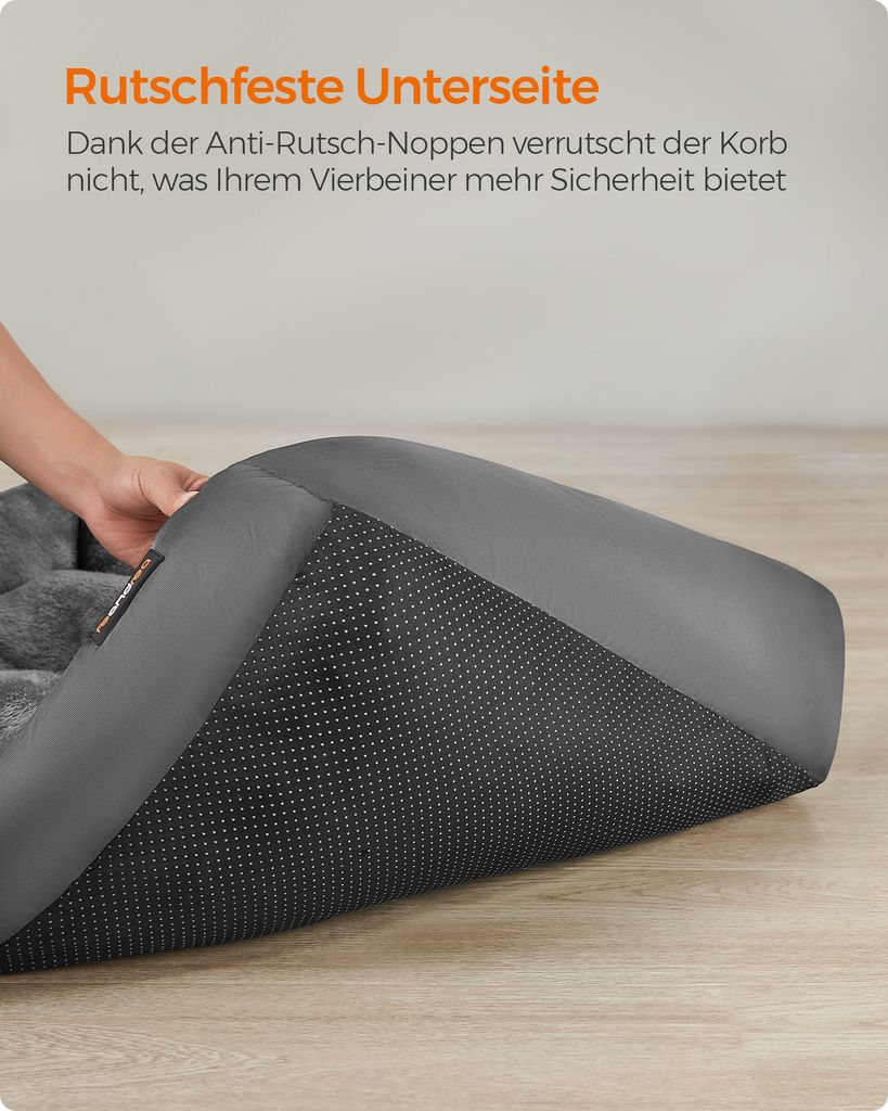 FEANDREA Hundebett, Hundekorb mit | Kaufland.de