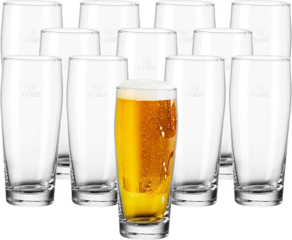 WELLCO Willy cup 500ml 12ks Sklenice na pivo | Kaufland.cz