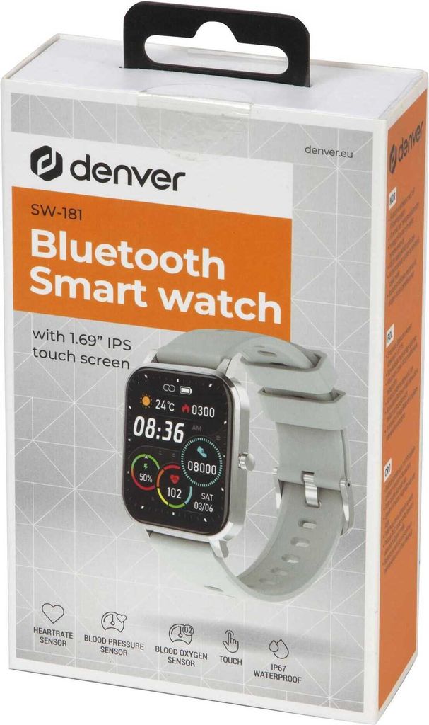Denver Bluetooth Smartwatch SW-181 Grau | Kaufland.cz