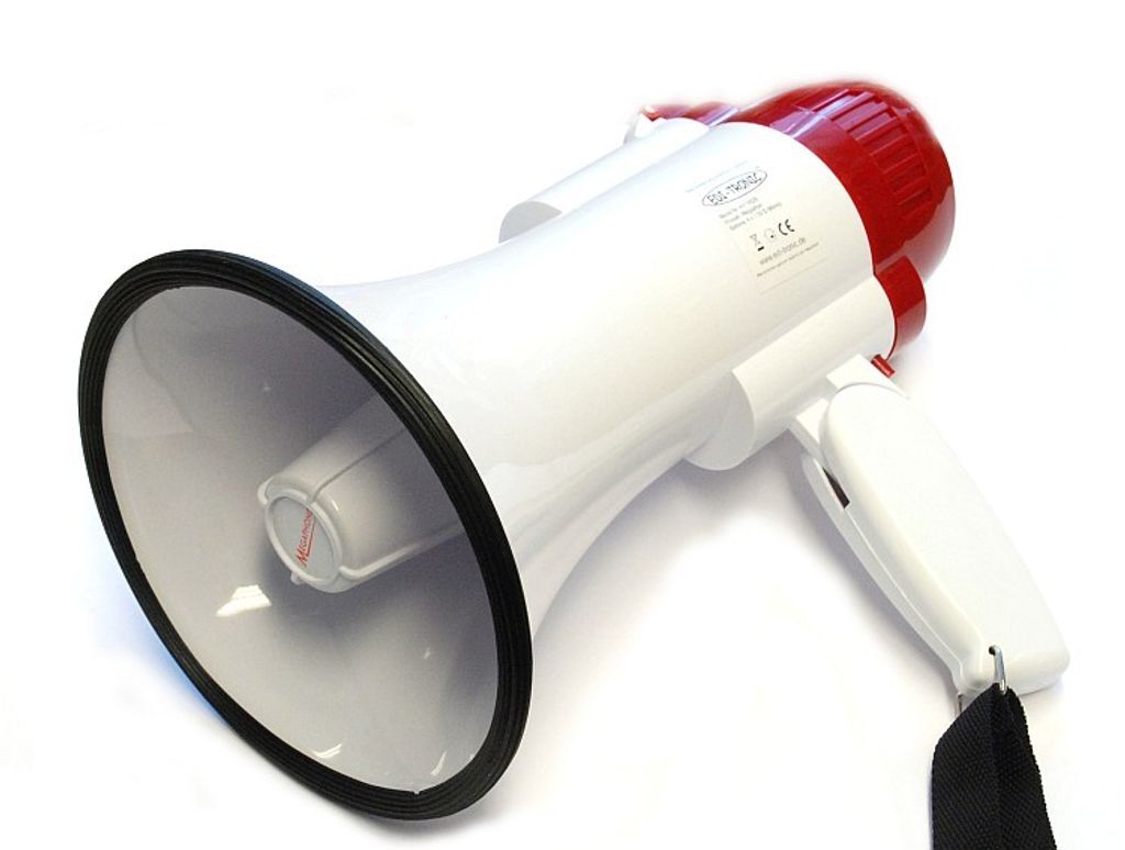 Megaphon Megaphone Megafon 10W mit Aufnahme | Kaufland.de