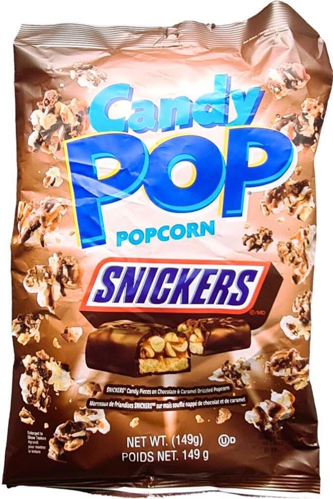 Candy Pop Popcorn Snickers 149g Popcorn