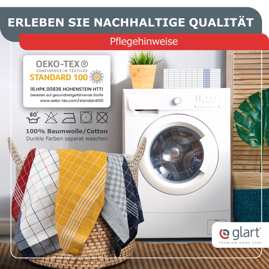 Glart 48KB2 10er Set Geschirrtücher | Kaufland.de