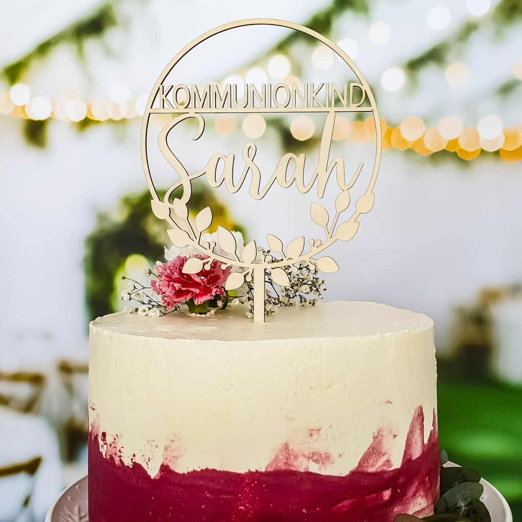 Cake Topper Kommunionkind - Personalisierter | Kaufland.de