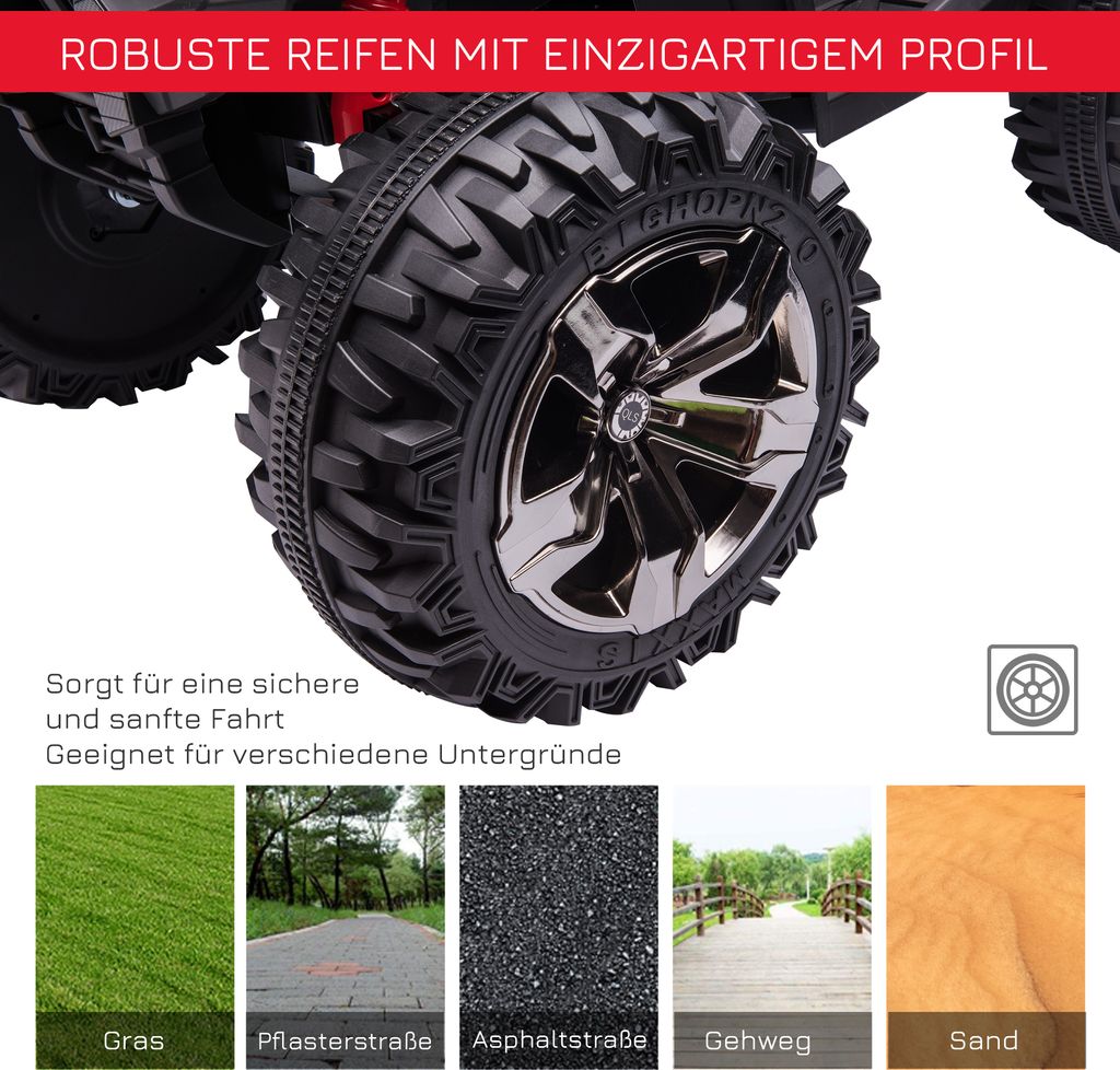 HOMCOM Elektro-Quad 12V Kinderquad mit | Kaufland.de