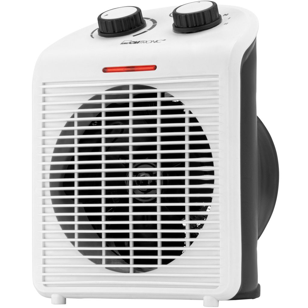 Clatronic Heizlüfter HL 3761 weiß | 2 Heizstufen (1000/2000