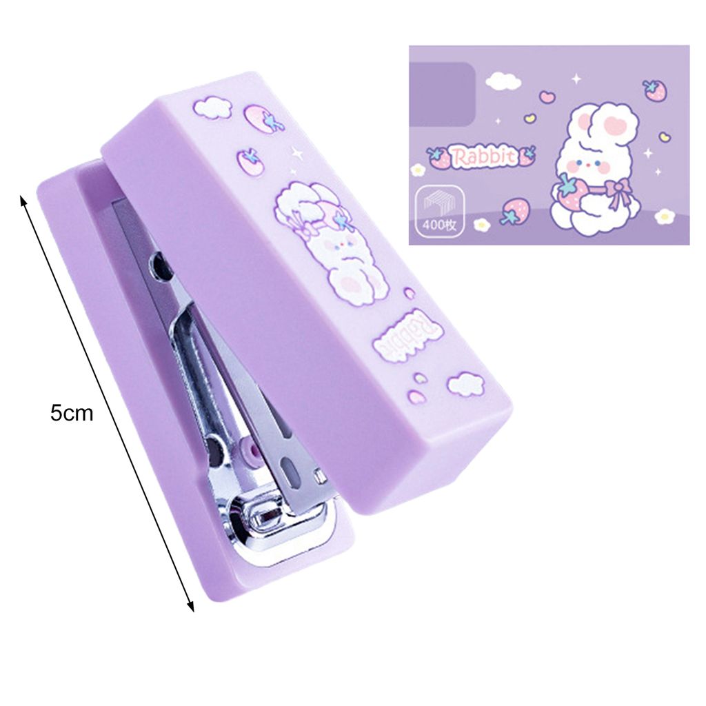 1 Set Paper Hefter tragbarer Mini Hefter Set starke