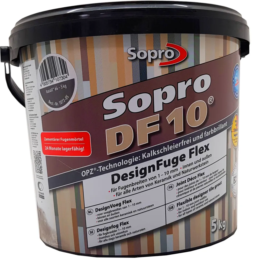 Sopro DesignFuge Flex DF 10 Basalt 64 5kg | Kaufland.de
