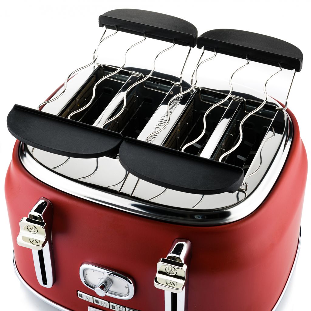 Westinghouse WKTT809RD Retro - Toaster - rot | Kaufland.de