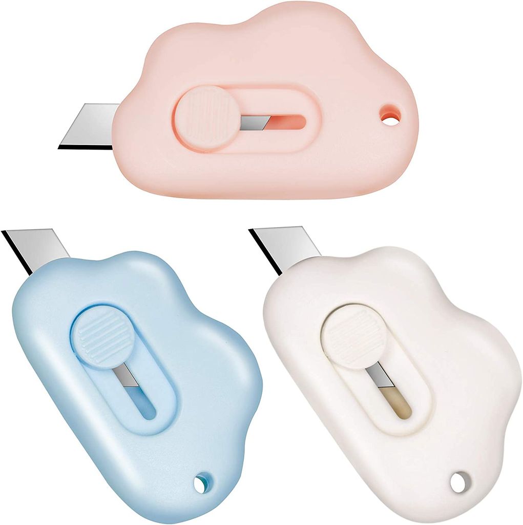 Mini Allzweckmesser Box Cutter Versenkbarer Brieföffner,