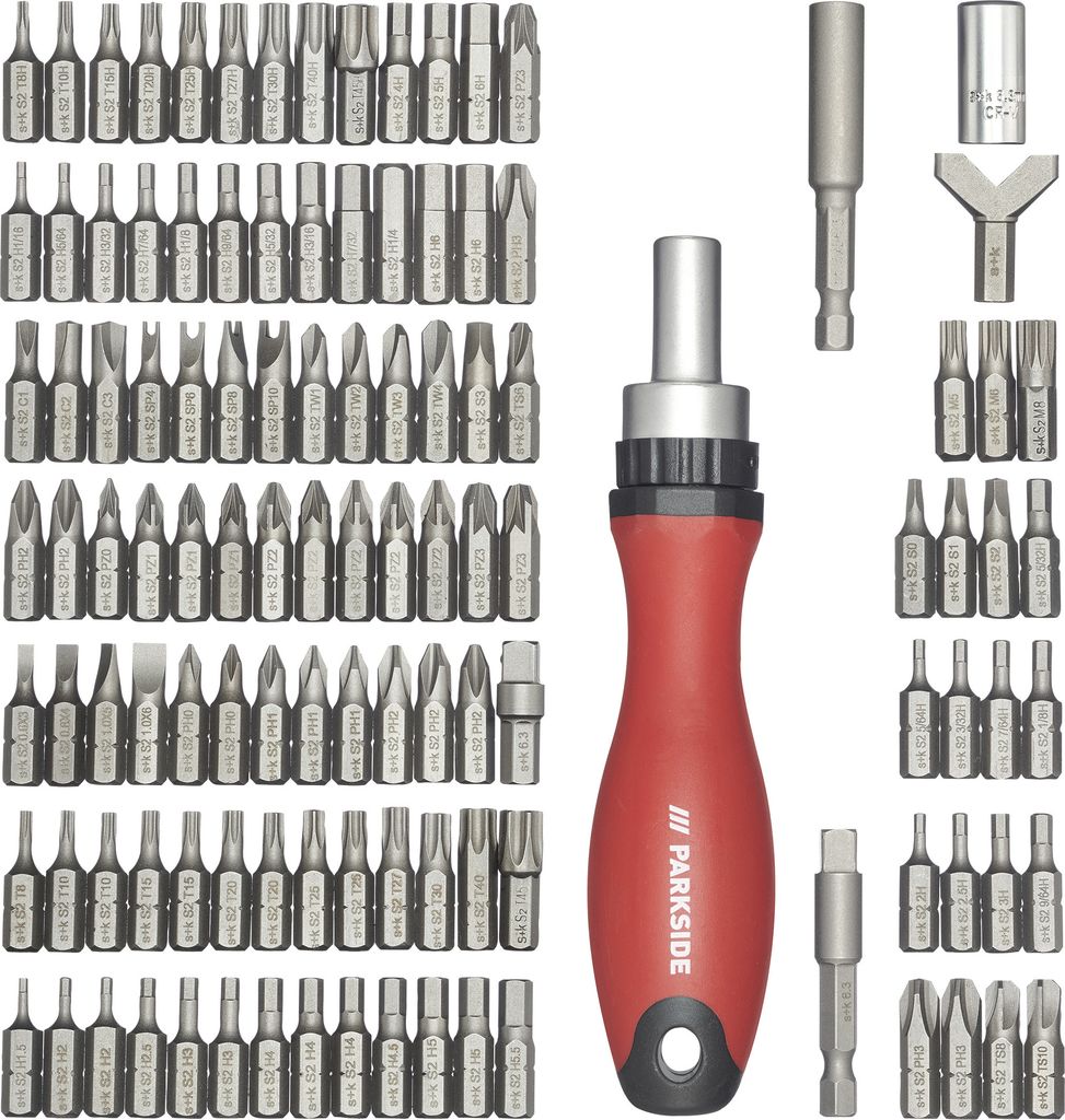 PARKSIDE® Ratschen-Schraubendreher-Bit-Satz | Kaufland.de