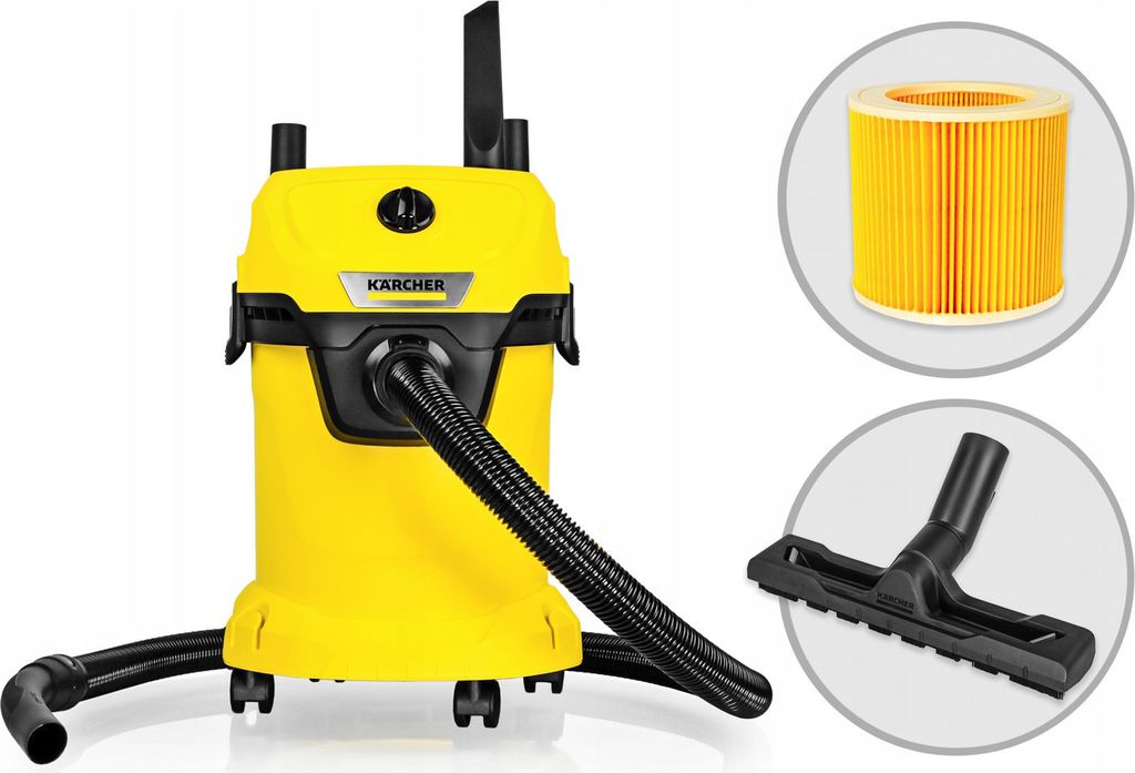 Karcher Beutelloser Staubsauger Wd3 1000W | Kaufland.de