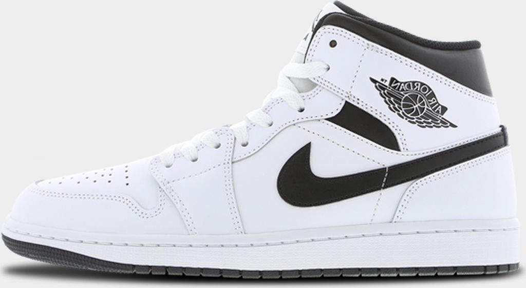 Nike Jordan 1 Mid White Black Reverse Panda - | Kaufland.cz