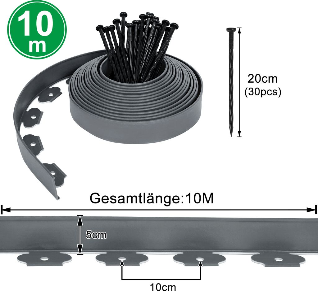 Sessamen-LP 10M Flexibilní plastové obruby | Kaufland.cz