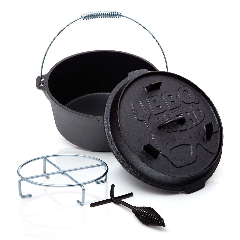 BBQ-Nerd© Dutch Oven "Professional" 4,2L mit | Kaufland.de