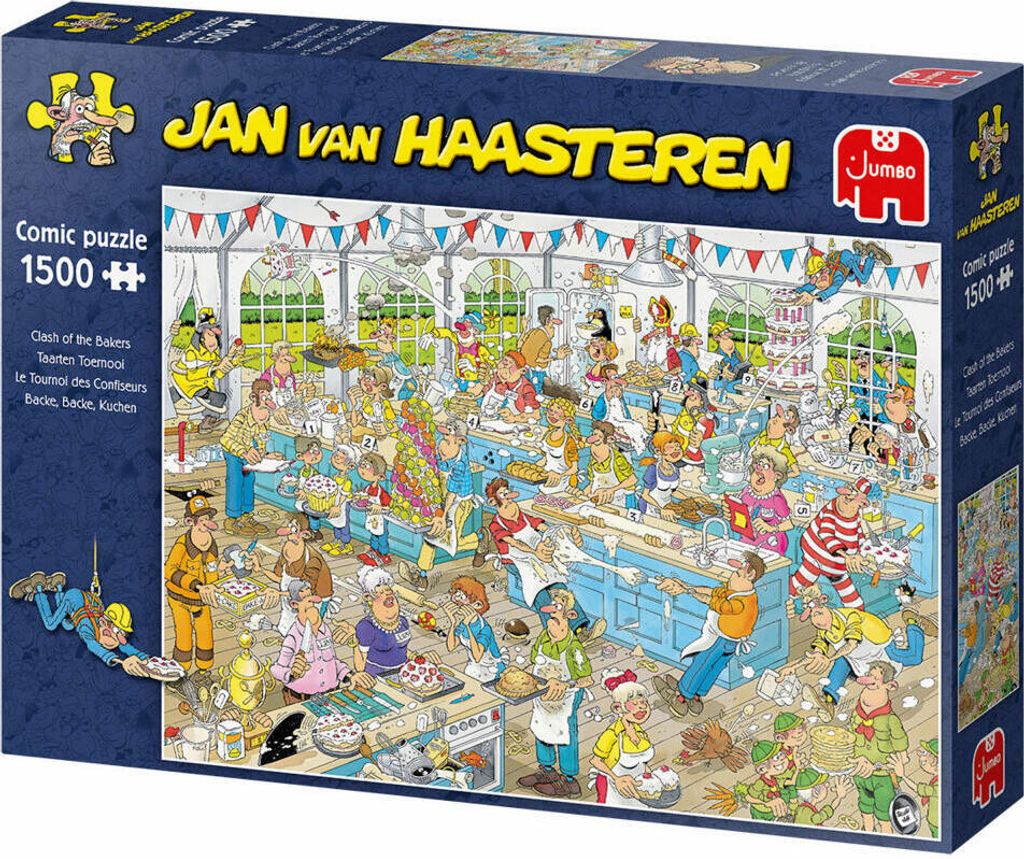 JUMBO Puzzle JvH Súboj pekárov 1500 dielikov | Kaufland.sk