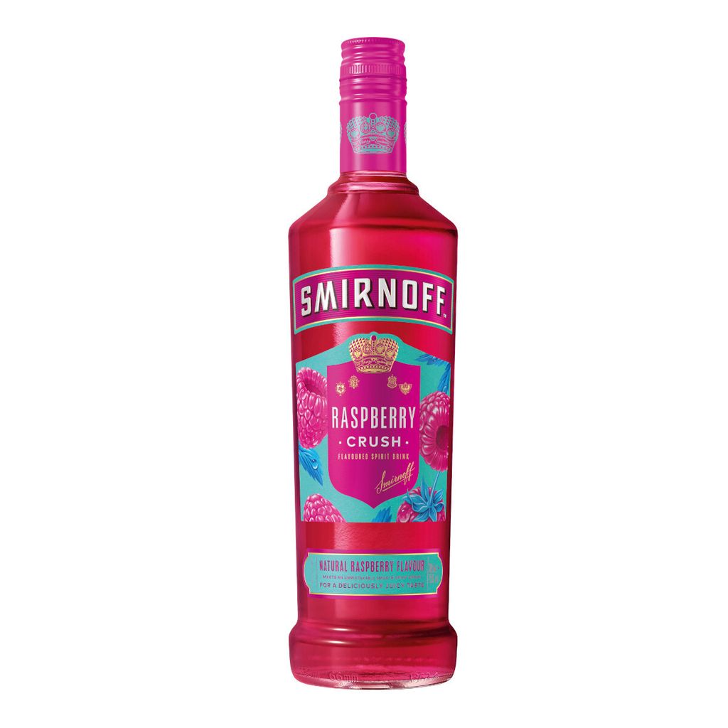 Smirnoff Vodka Raspberry Crush 25 obj. percent fľaša 700ml