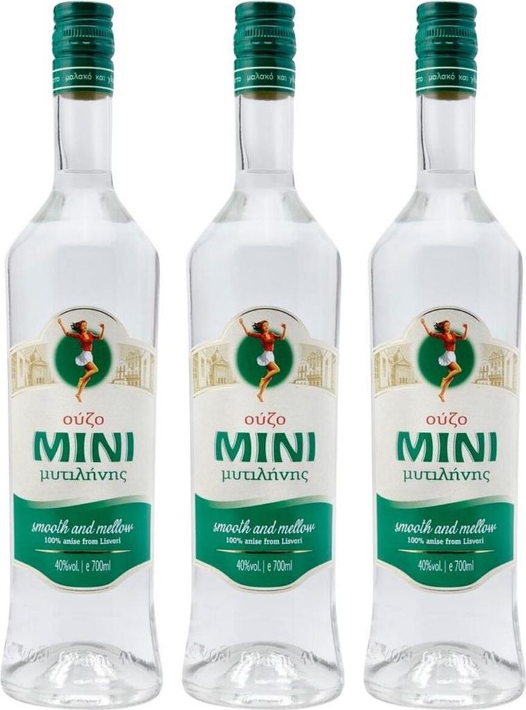 Ouzo Mini Mytilini 3x 0,7l 40% Vol. | Der | Kaufland.de