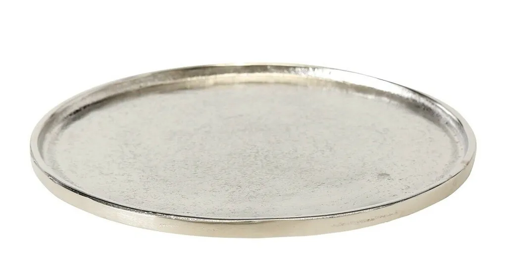 Dekoteller silber Metall Teller Schale Deko | Kaufland.de