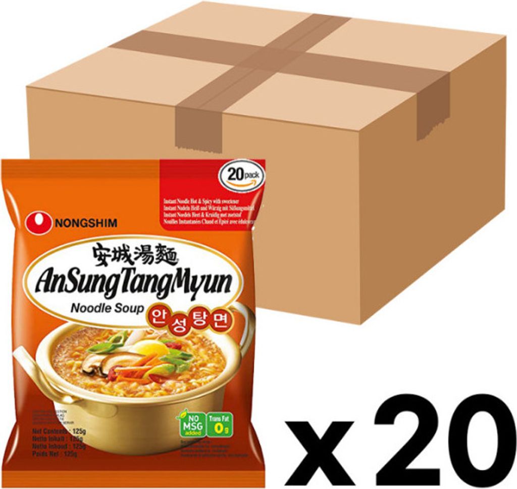 Nongshim Ansung Ramen Nudeln Hot & Spicy | Kaufland.de