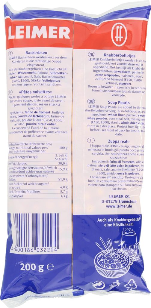 Leimer Backerbsen 200g Konserven | Kaufland.de