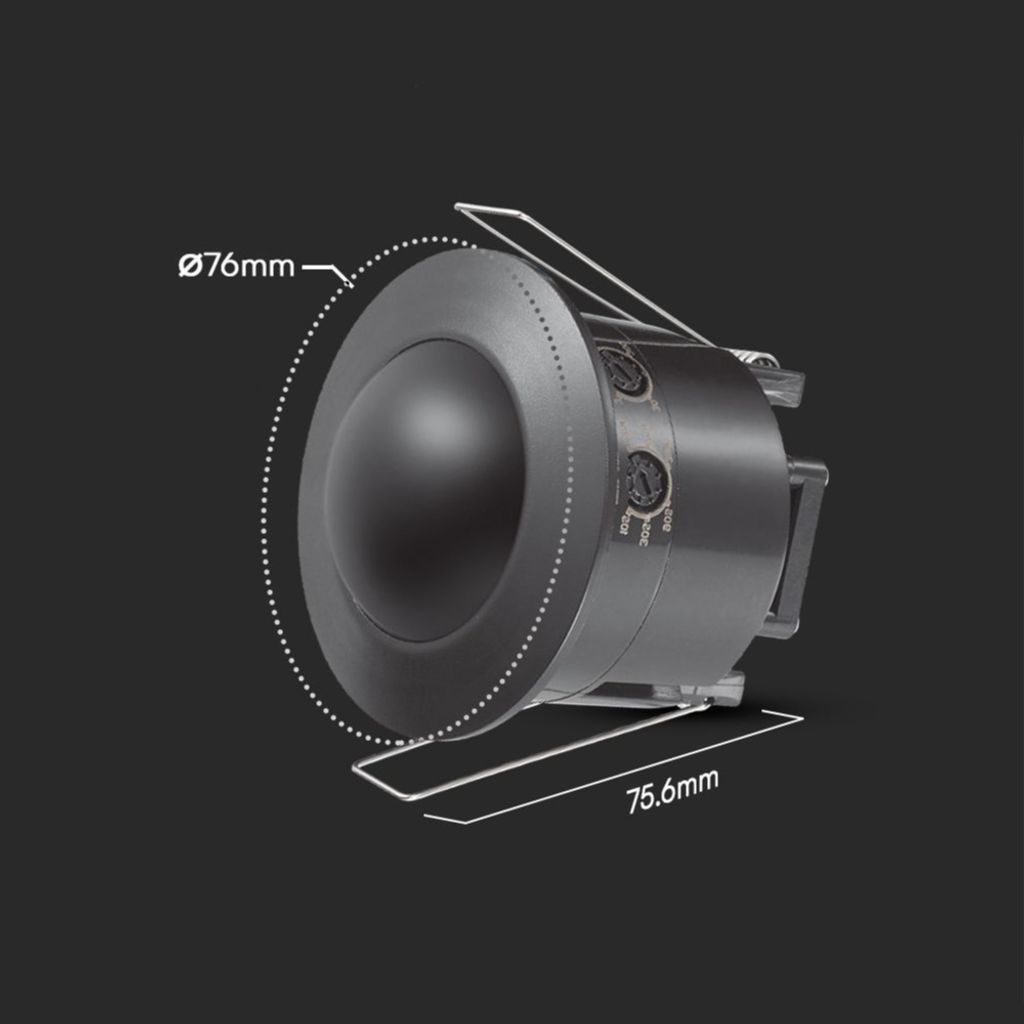 LED Solution Černé PIR pohybové čidlo | Kaufland.cz