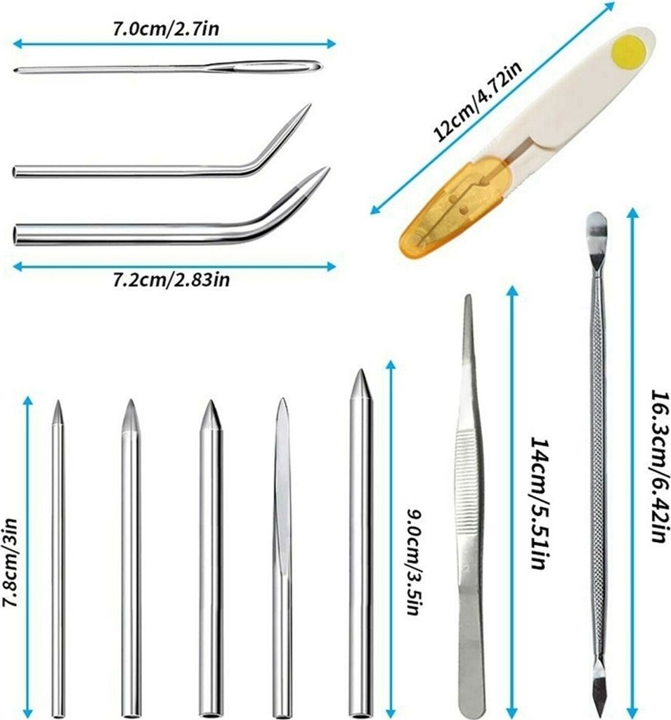 INF Paracord FID Jehla na šití Silver 14 dílů | Kaufland.cz