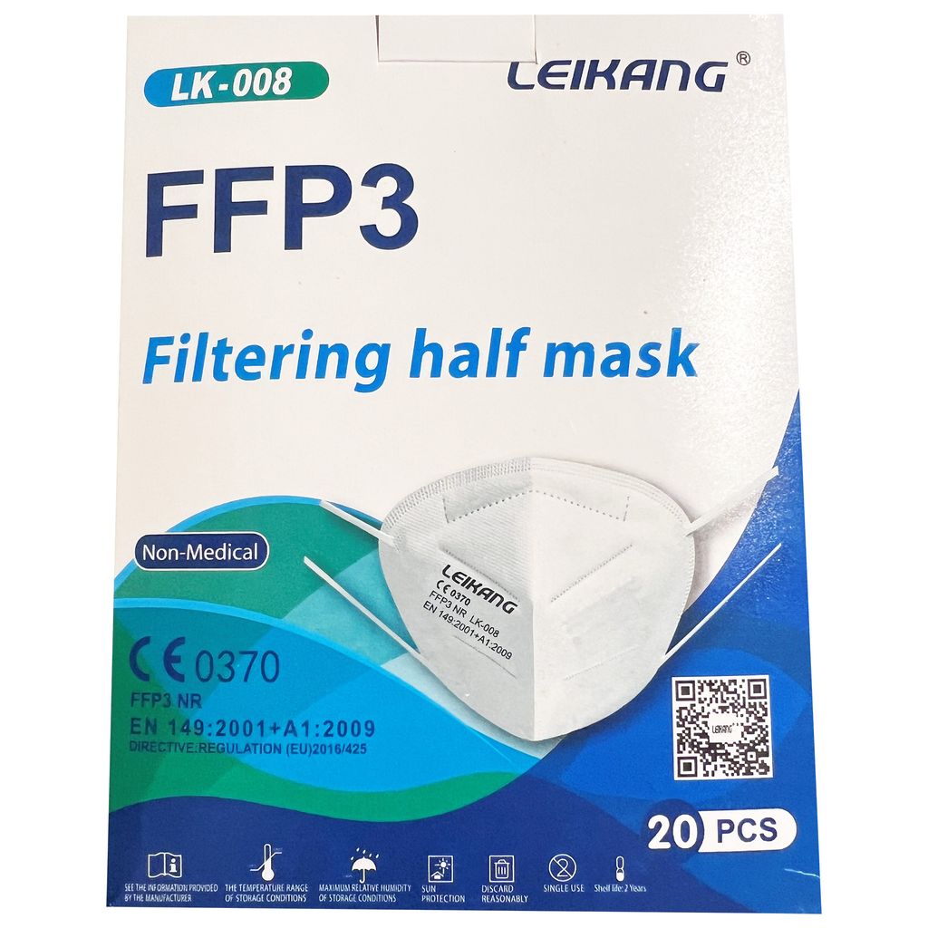 Leikang FFP3 Atemschutzmasken weiß (20er Box) | Kaufland.de