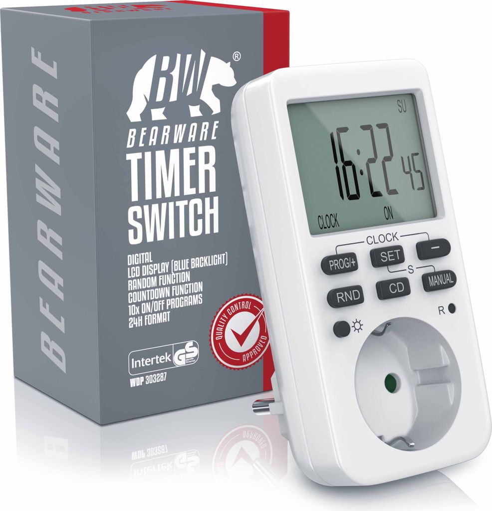 BEARWARE 3x Zeitschaltuhr, digital, | Kaufland.de
