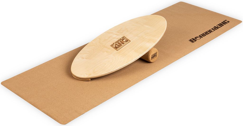 BoarderKING Balance Board Set - drevená | Kaufland.sk