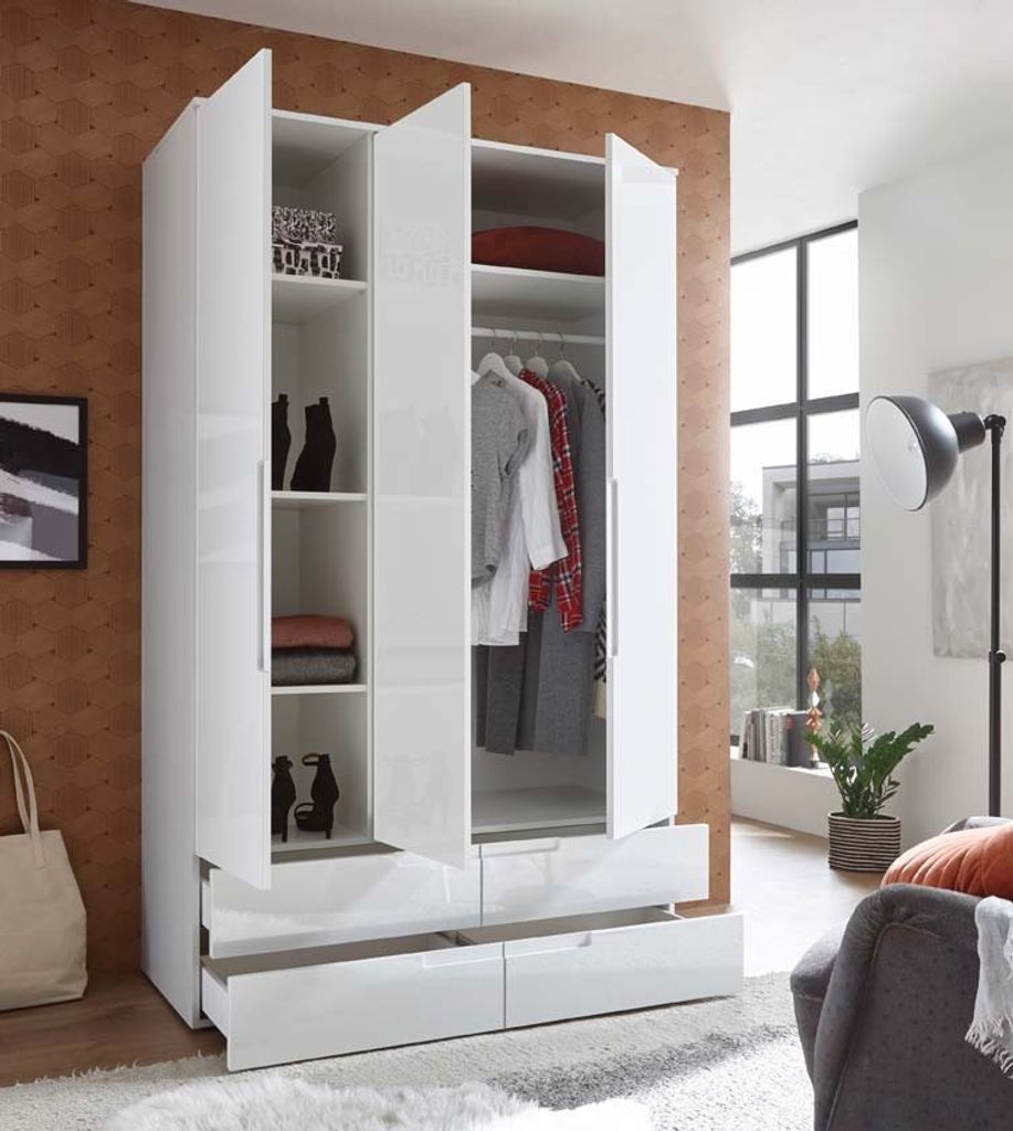 Spannende Kleiderschrank Weiss Hochglanz Mit Aufbauservice Und Bewertungbrend5507