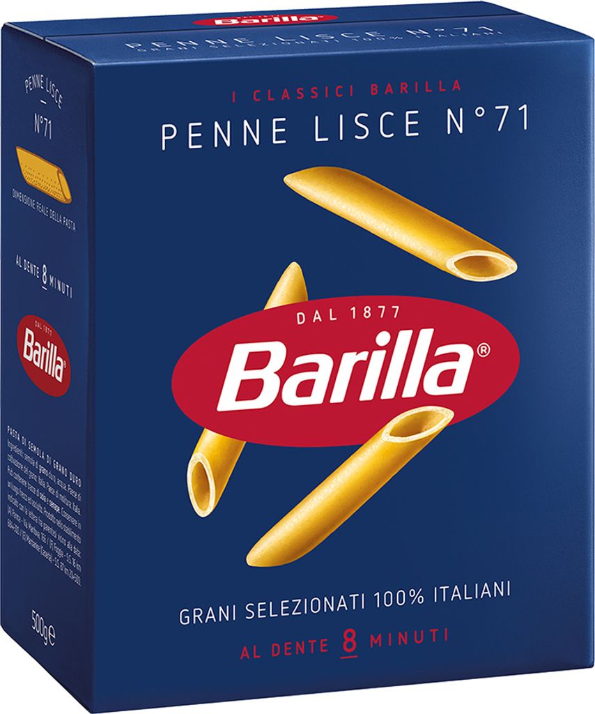 28x Pasta Barilla - Penne Lisce N.71 - 500g - | Kaufland.de