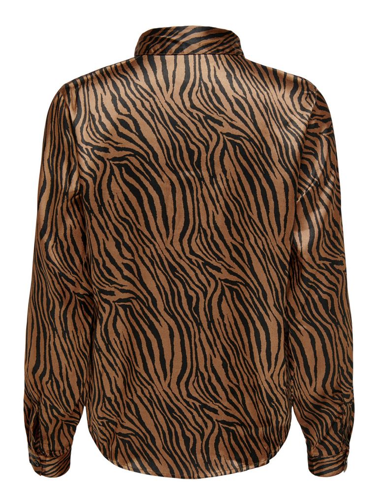 JACQUELINE DE YONG Hemd Damen Polyester Braun | Kaufland.de