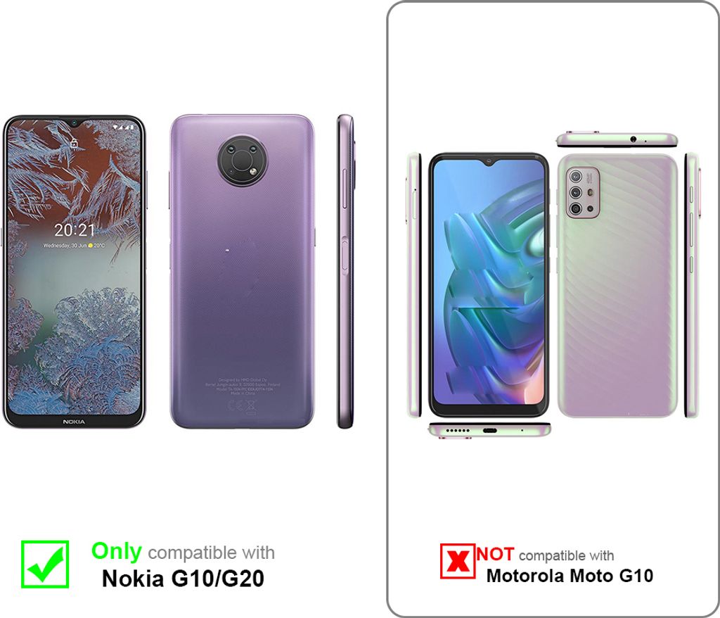 Cadorabo Hülle für Nokia G10 / G20 in PHANTOM | Kaufland.de