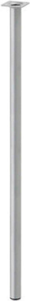Tarrox Tischbein rund Ø 30 x 800 mm, silber Tischbeine