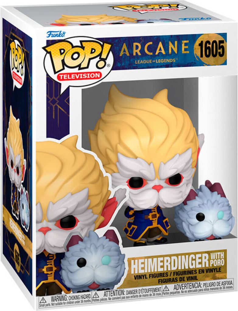 funko POP! Arcane League of Legends Heimerdinger mit Poro