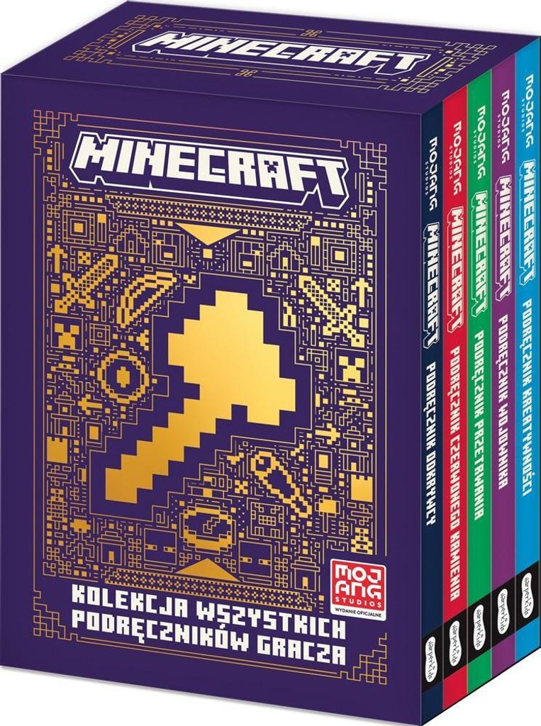 Minecraft. Sbírka všech hráčských příruček | Kaufland.cz