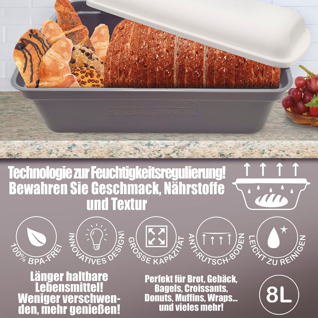 Starlyf Bread Magic - Brotkasten, Kunststoff, | Kaufland.de