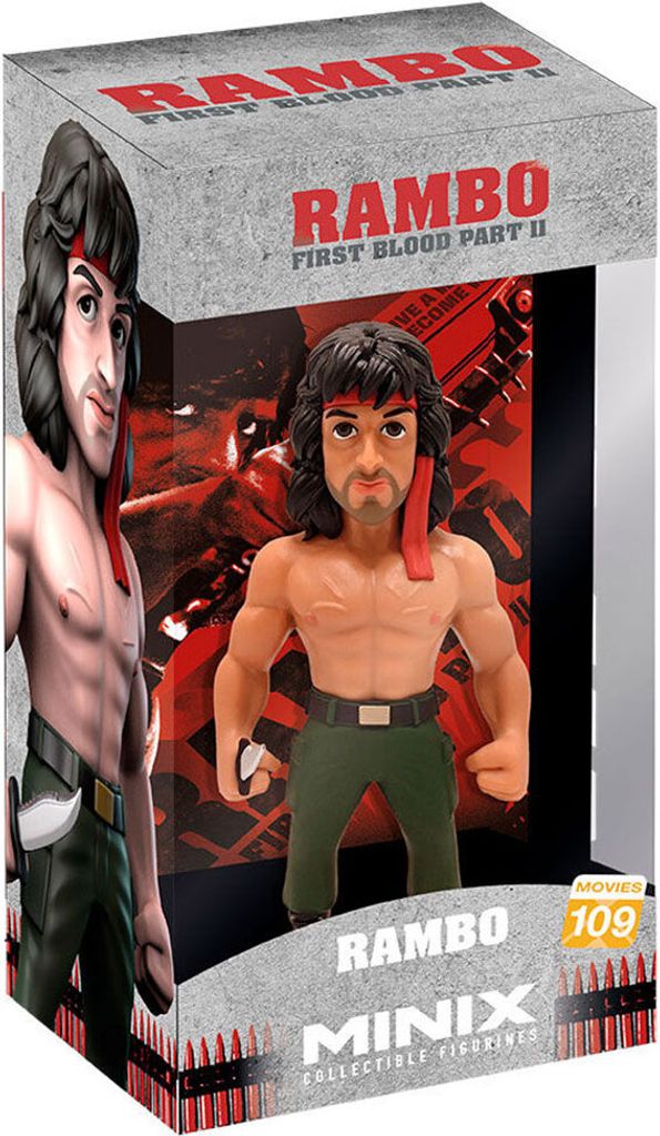 Minix Rambo-figur 12 Cm Rot Rot One Size | Kaufland.de