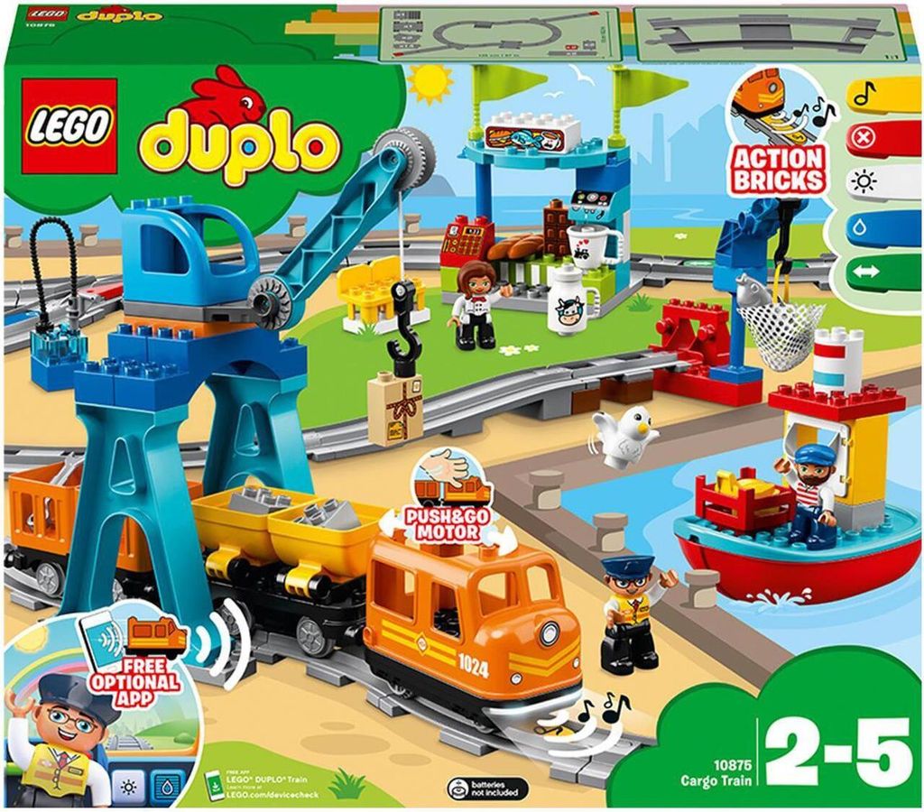 LEGO DUPLO Nákladný vlak 10875 Hra?ka pre deti LEGO®