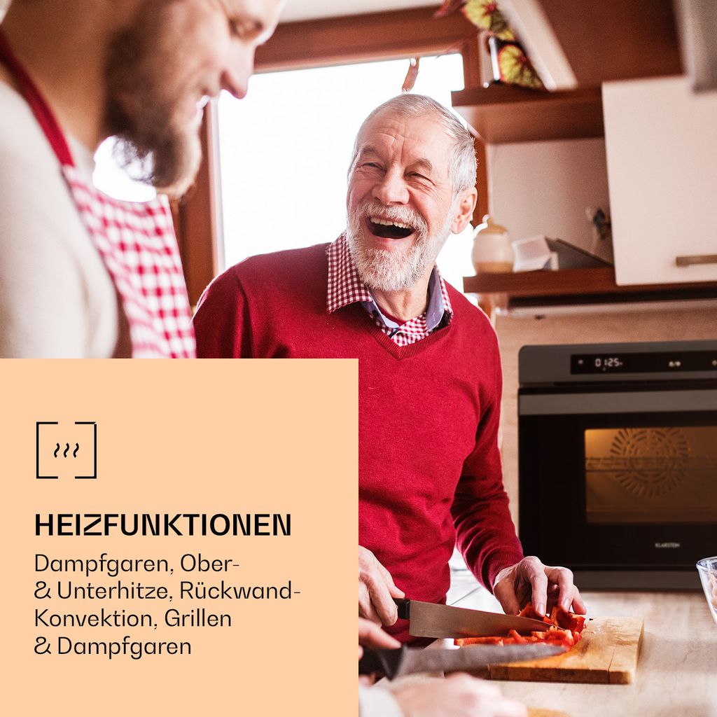 Klarstein VaporChef Backofen, Dampfgarer, 230 | Kaufland.de