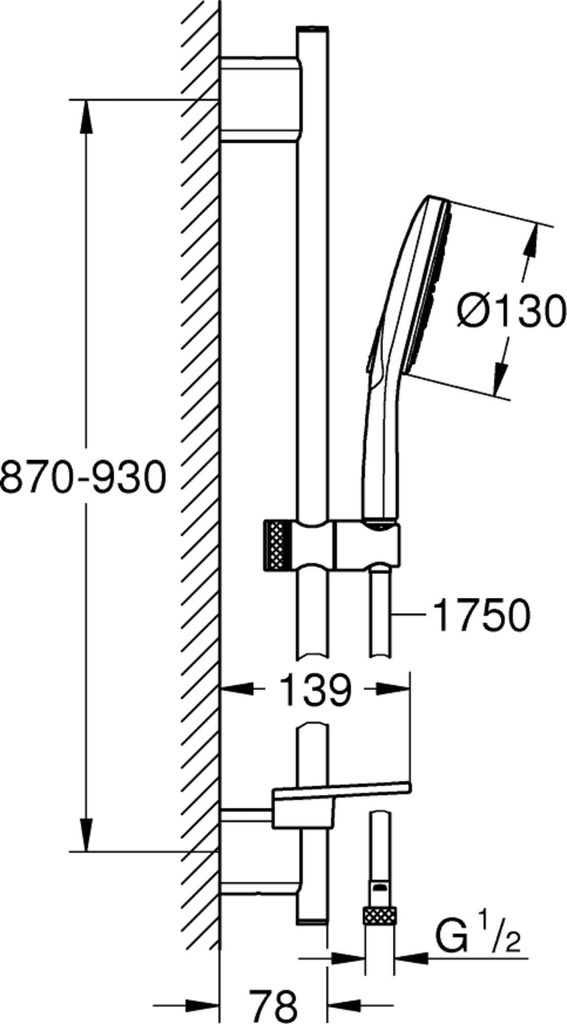 Grohe Rainshower SmartActive - Súprava | Kaufland.sk