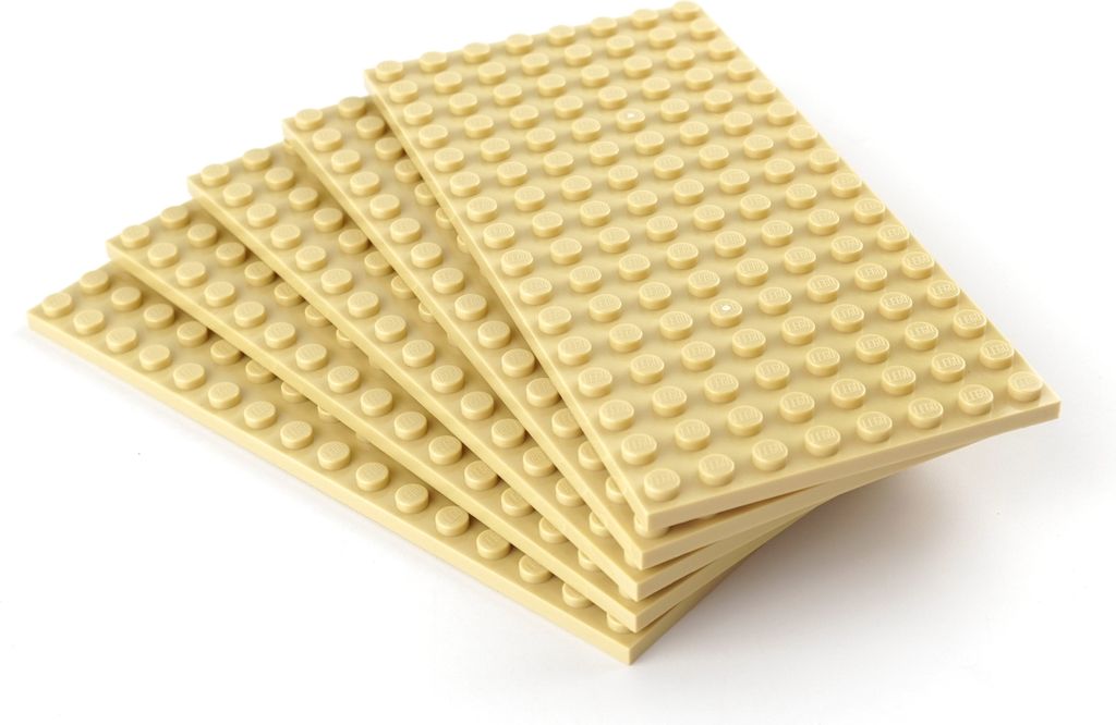 LEGO® 8x16 Platten Bauplatten Hellbeige - 92438 NEU! Menge