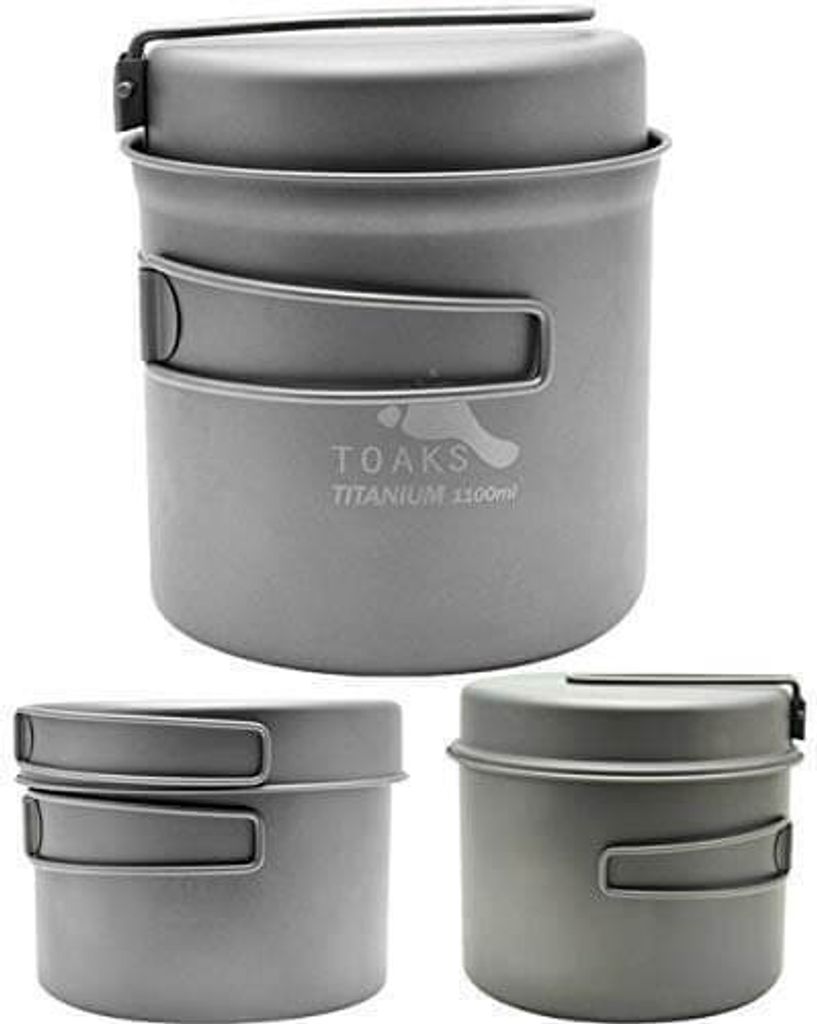 TOAKS Titanium Kochset aus Topf und Pfanne – | Kaufland.de