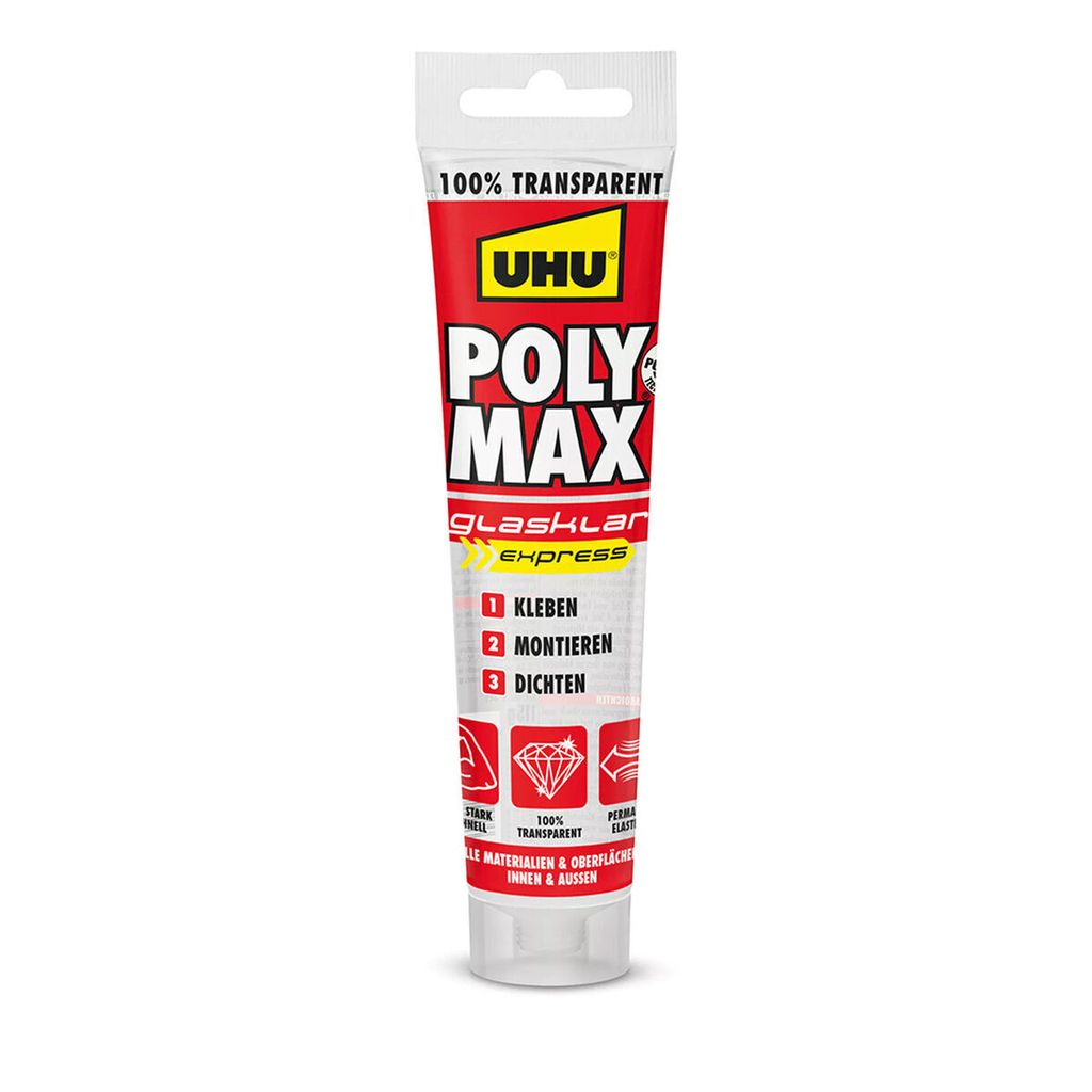 Uhu poly max®crystal express 115g ref. 6310615