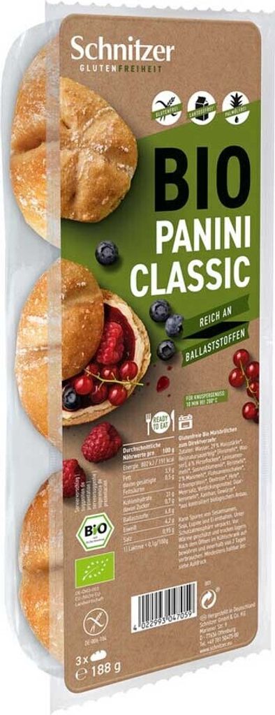 Schnitzer Panini Classic 188g Brötchen