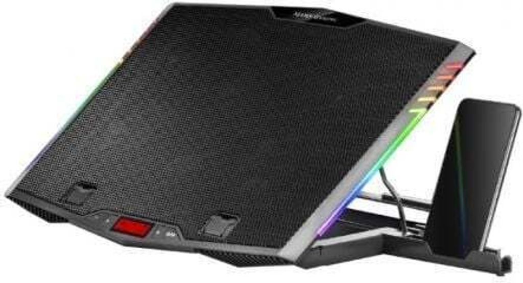 Mars Gaming MNBC5, Stojan pro laptop, Černá, ABS