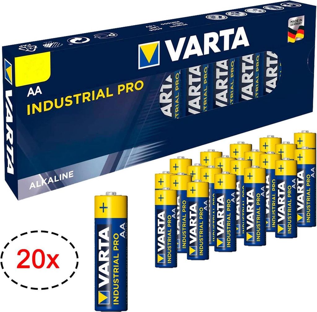 20x VARTA Industrial PRO Mignon AA LR06 LR 06 | Kaufland.de