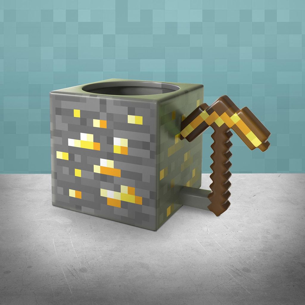 Hrnček Minecraft - Gold Pickaxe Šálka na kávu | Kaufland.sk